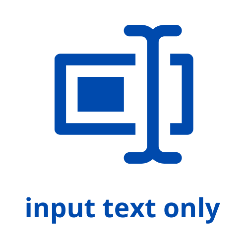 input text only Plugin | Bubble