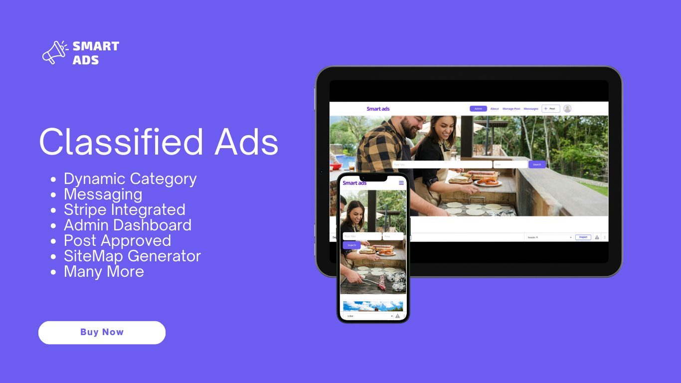 Smart Ads Classified App Template | Bubble