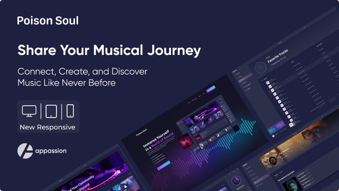The Music Sharing Platform Template | Bubble