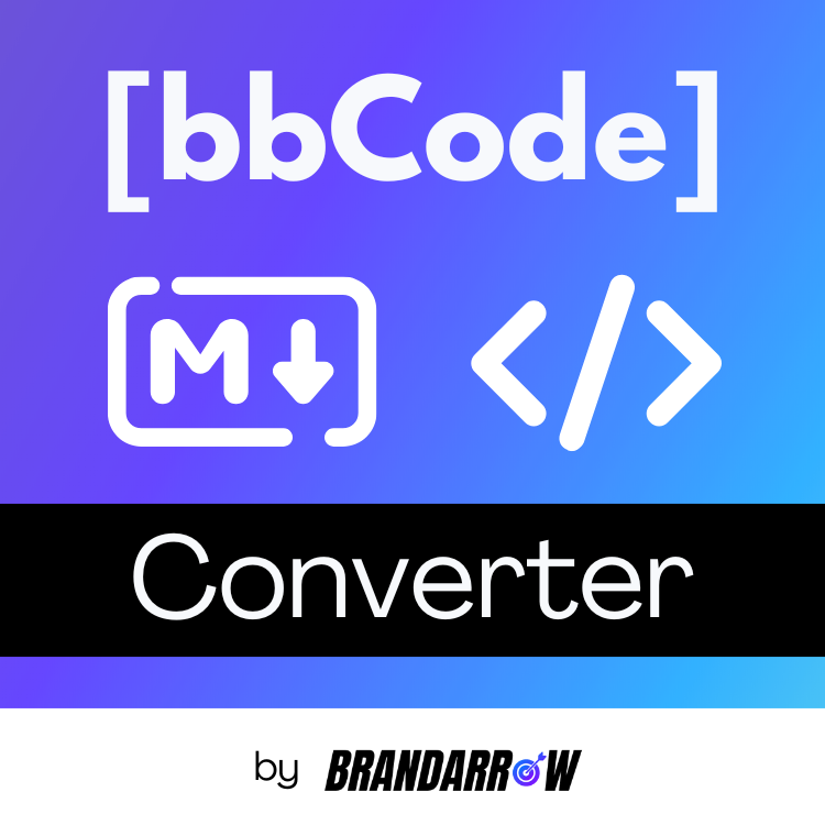 BBCode/MD/HTML Converter Plugin | Bubble
