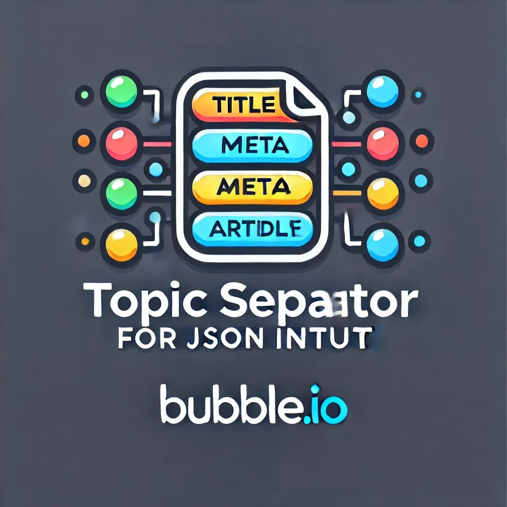 Topic Separator Plugin | Bubble