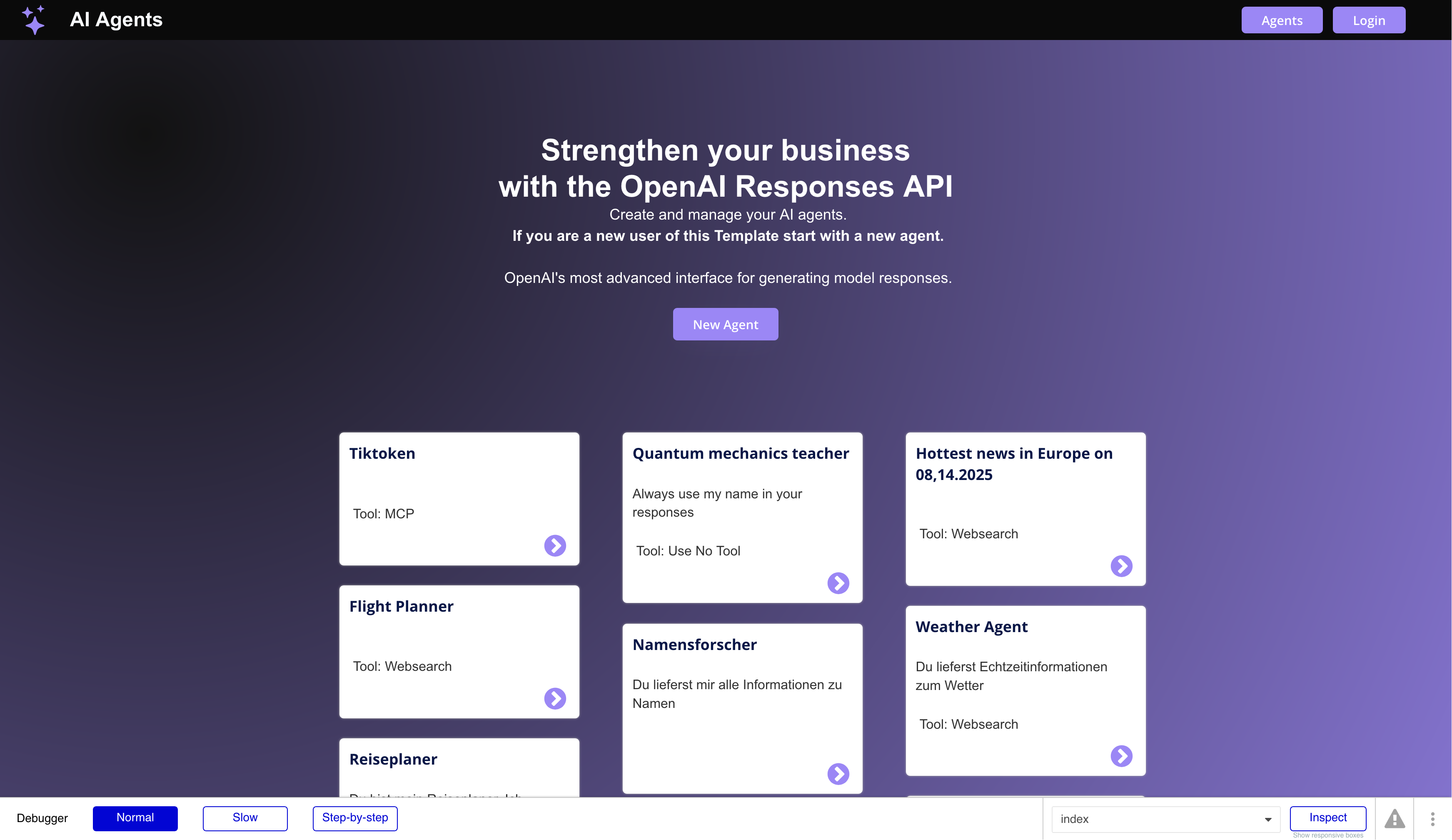 OpenAI Responses API Template | Bubble